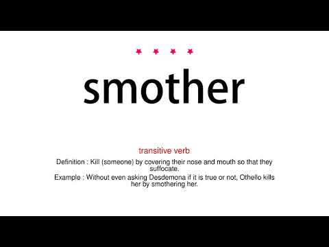 How to pronounce smother - Vocab Today