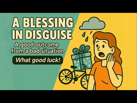 'A Blessing in Disguise' Explained | English Idiom Lesson