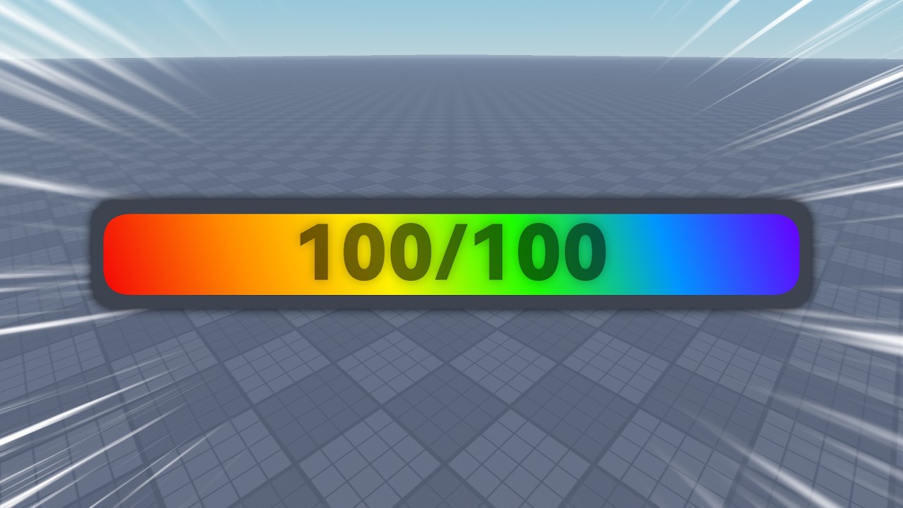 Custom HP Bar Roblox Studio
