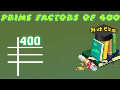 Prime Factors of 400 - Prime Factorization