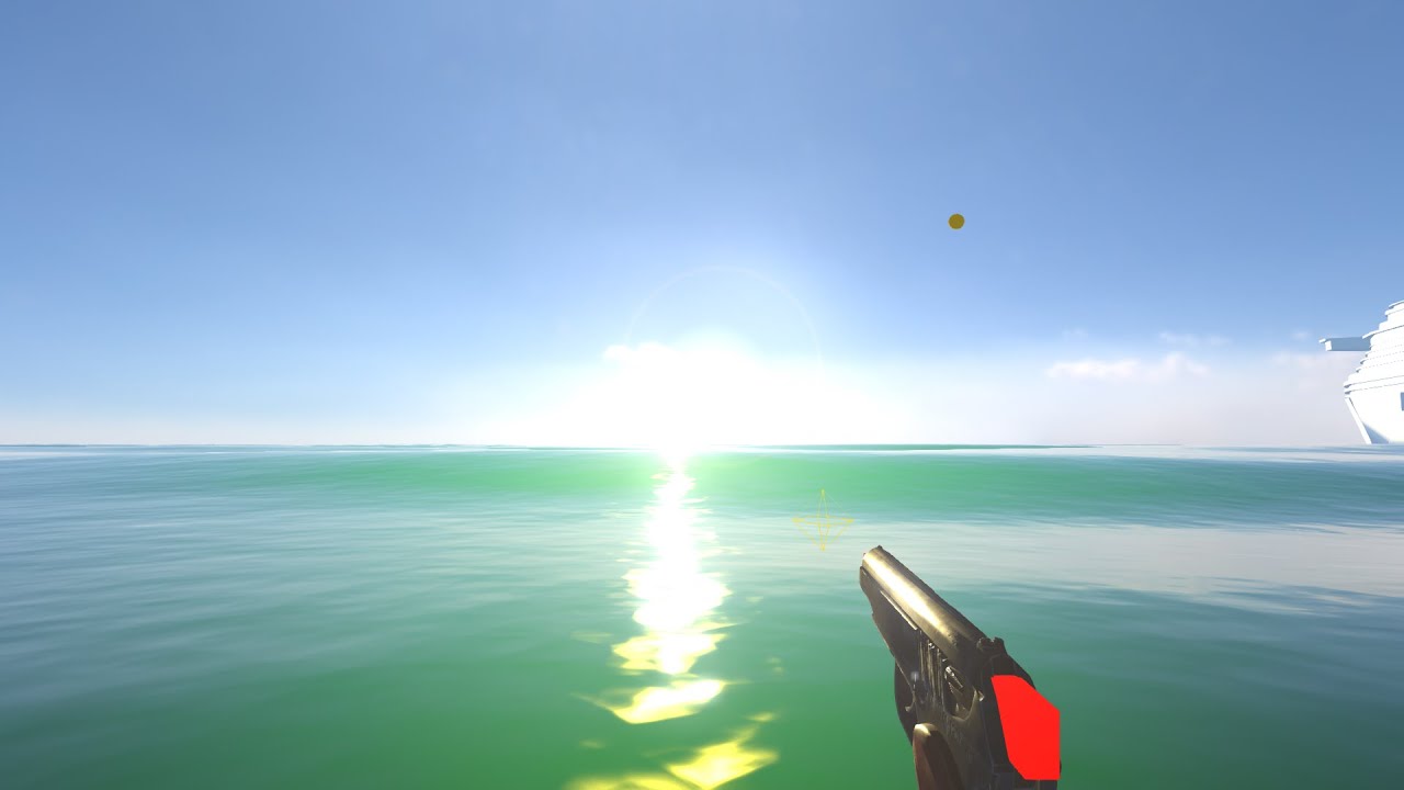 Water transition posteffect with waterline - Showcase - three.js forum