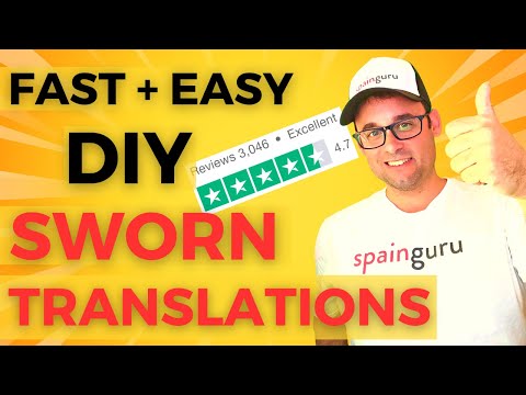 Best DIY Sworn translations from English to Spanish for Spanish Visa application! (Translayte)