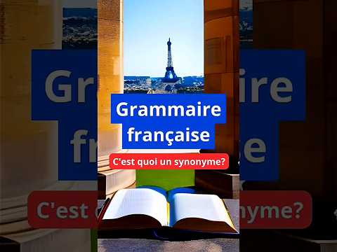 C'est quoi un synonyme