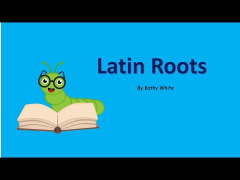 What is a Latin Root