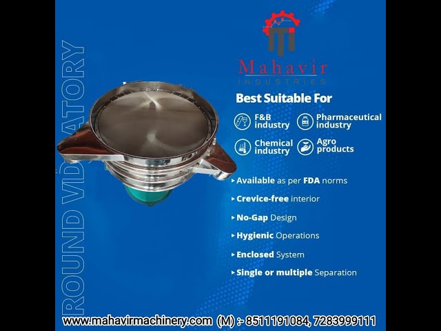 Vibro Screen - Vibro Separator Machine Manufacturer from Ahmedabad