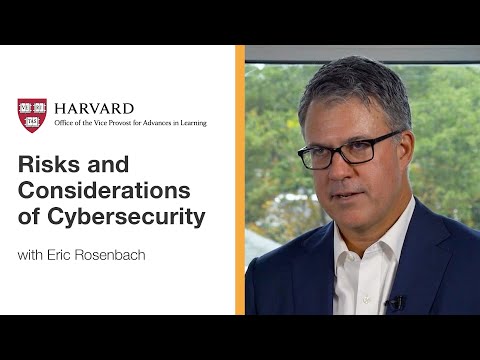 Risks and Considerations of Cybersecurity | Harvard VPAL