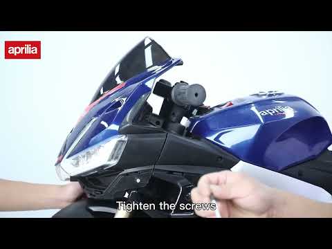how to install 12V aprilia motorcycle