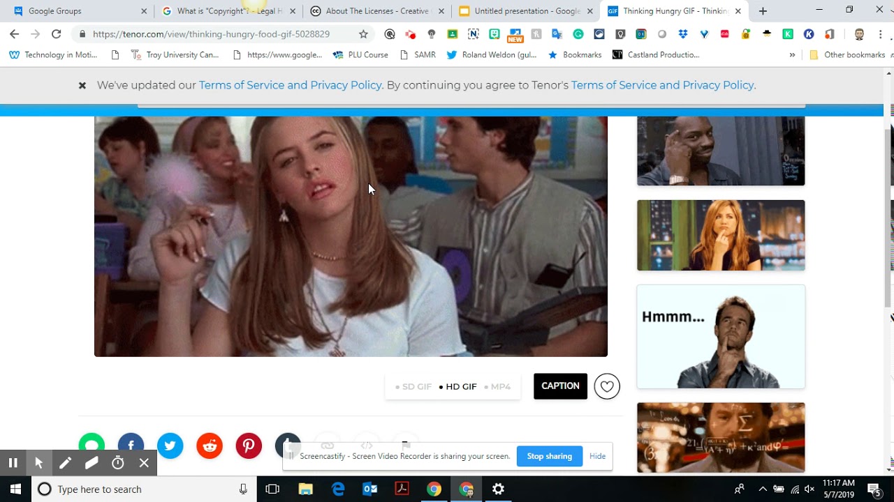 Tenor for GIFS Video