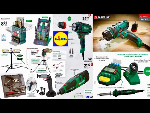 LIDL BRICOLAGE PARKSIDE JEUDI 4 NOVEMBRE 2021#lidl#France