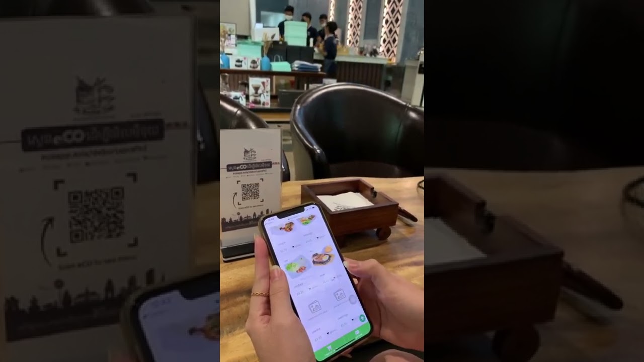 eCO digital QR menu at De Burlap Café