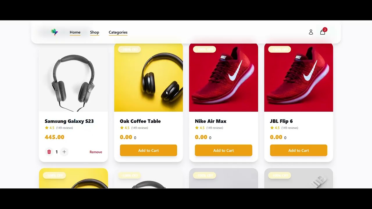 Launch an online store in minutes.