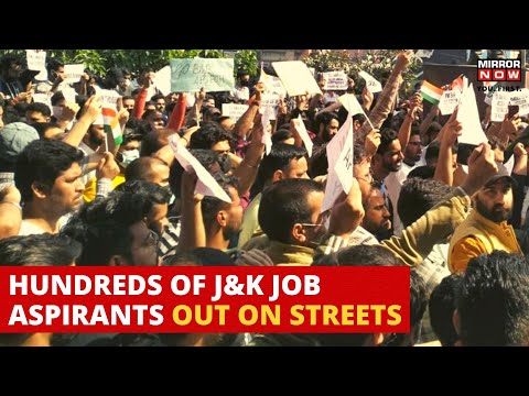 J&K Job Aspirants Protest, Slam JKSSB Over Hiring Of 'Tainted' Firm For Exams