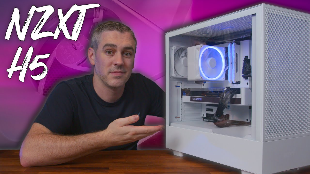 Vỏ máy tính NZXT H5 Elite White (Mid Tower/Màu Trắng)