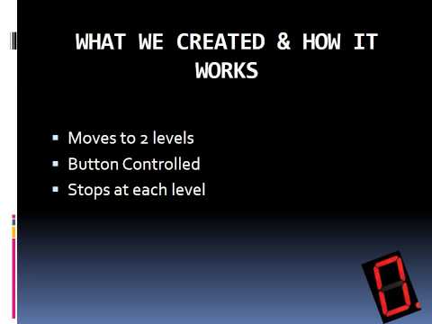 Presentation – Arduino Lift