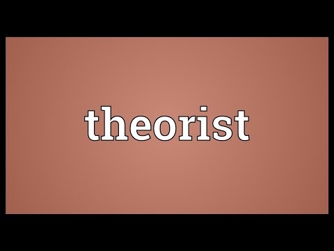 Theorist Meaning