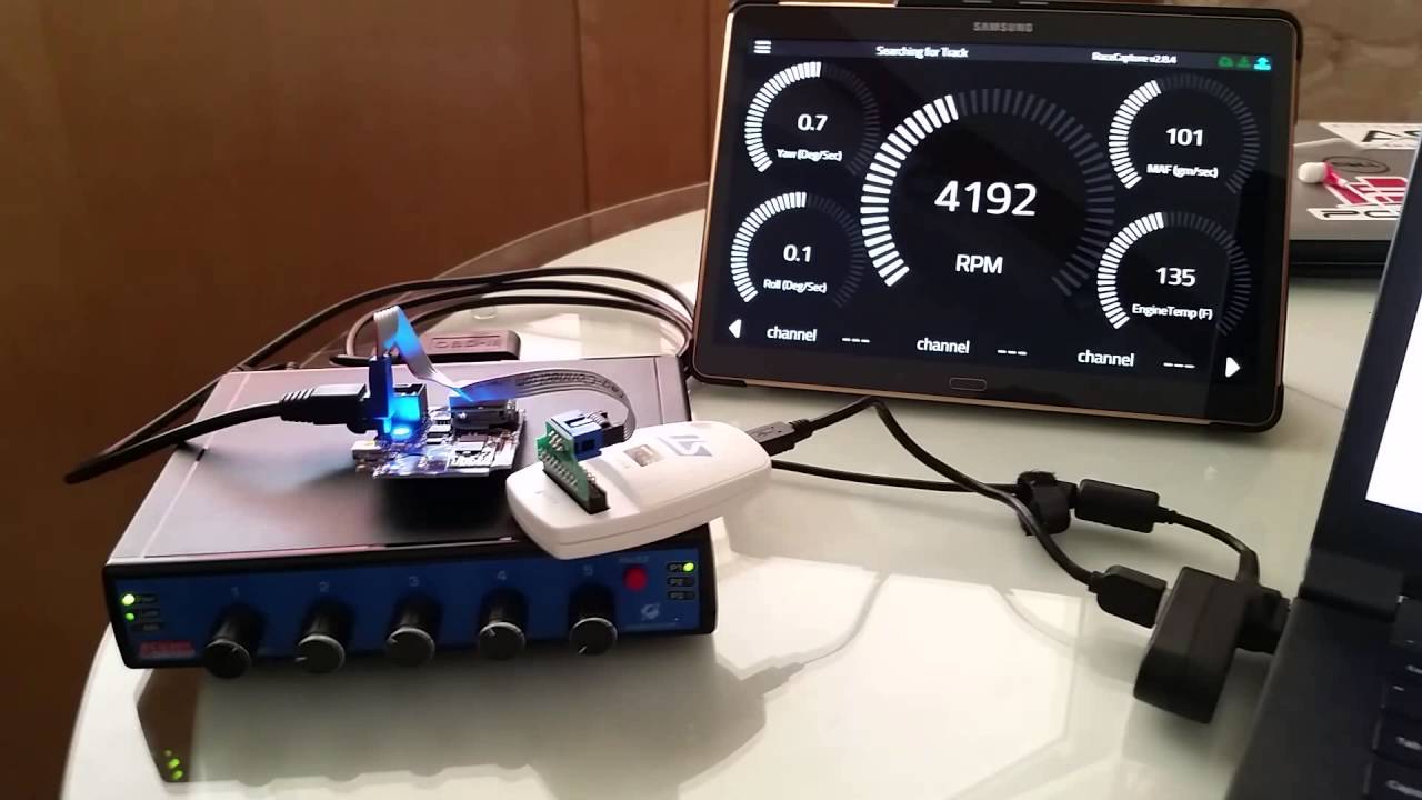 RaceCapture development with OBD-II