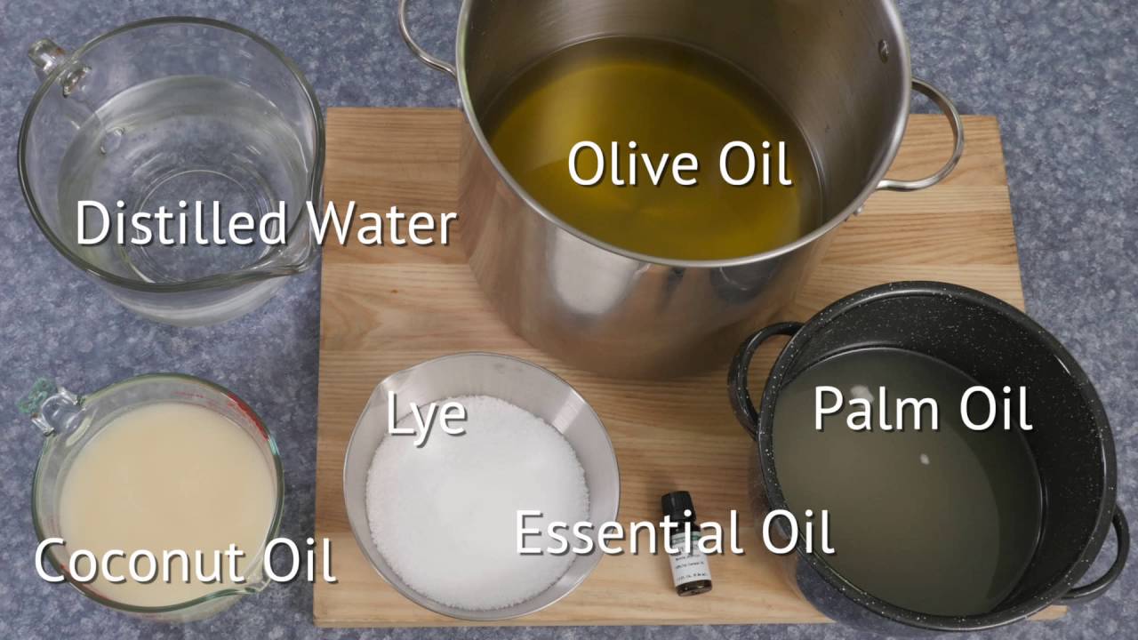 Simple Homemade Cold Process Soap