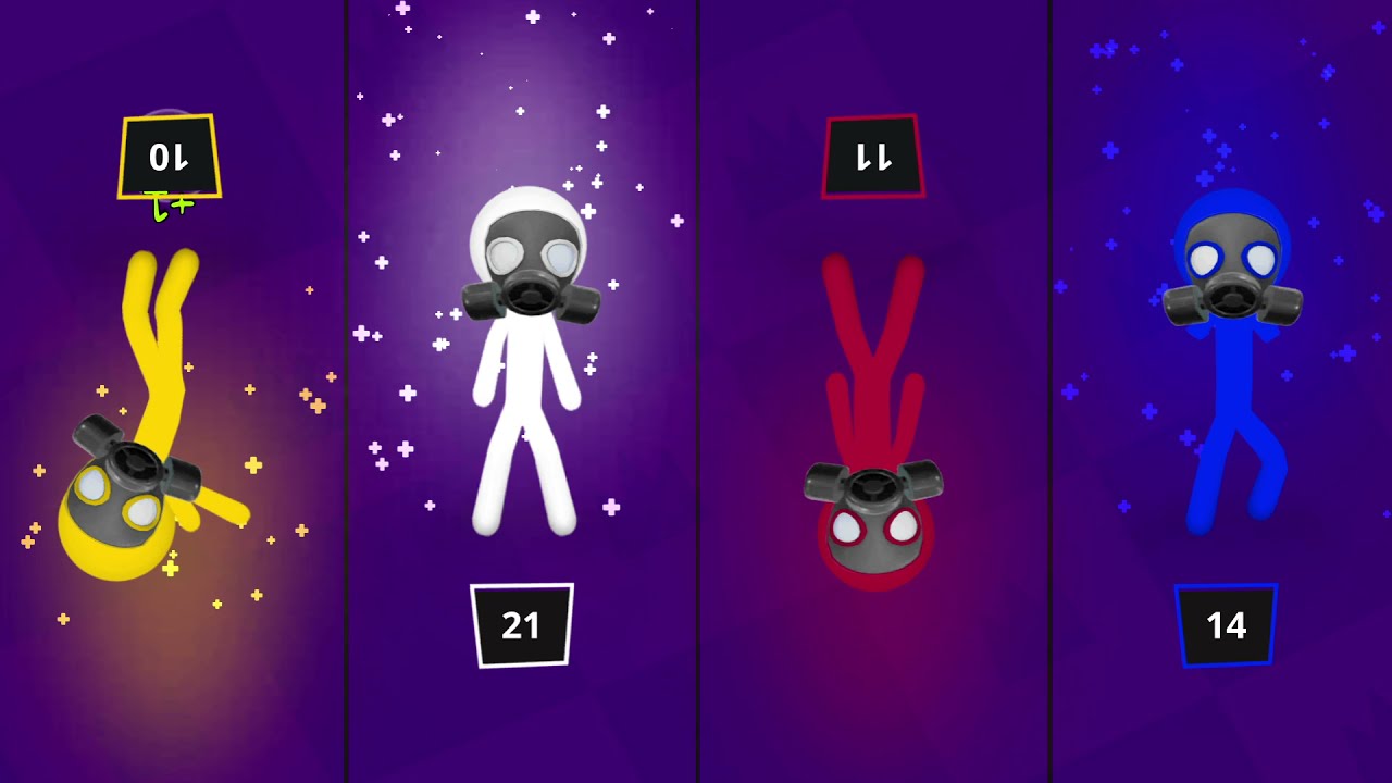 Stickman Party: 1 2 3 4 Player Games Free - Random Tournament - Best Android Games // episode 011