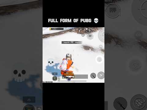full form of PUBG mobile #shorts #pubgmobile #battleroyalegame