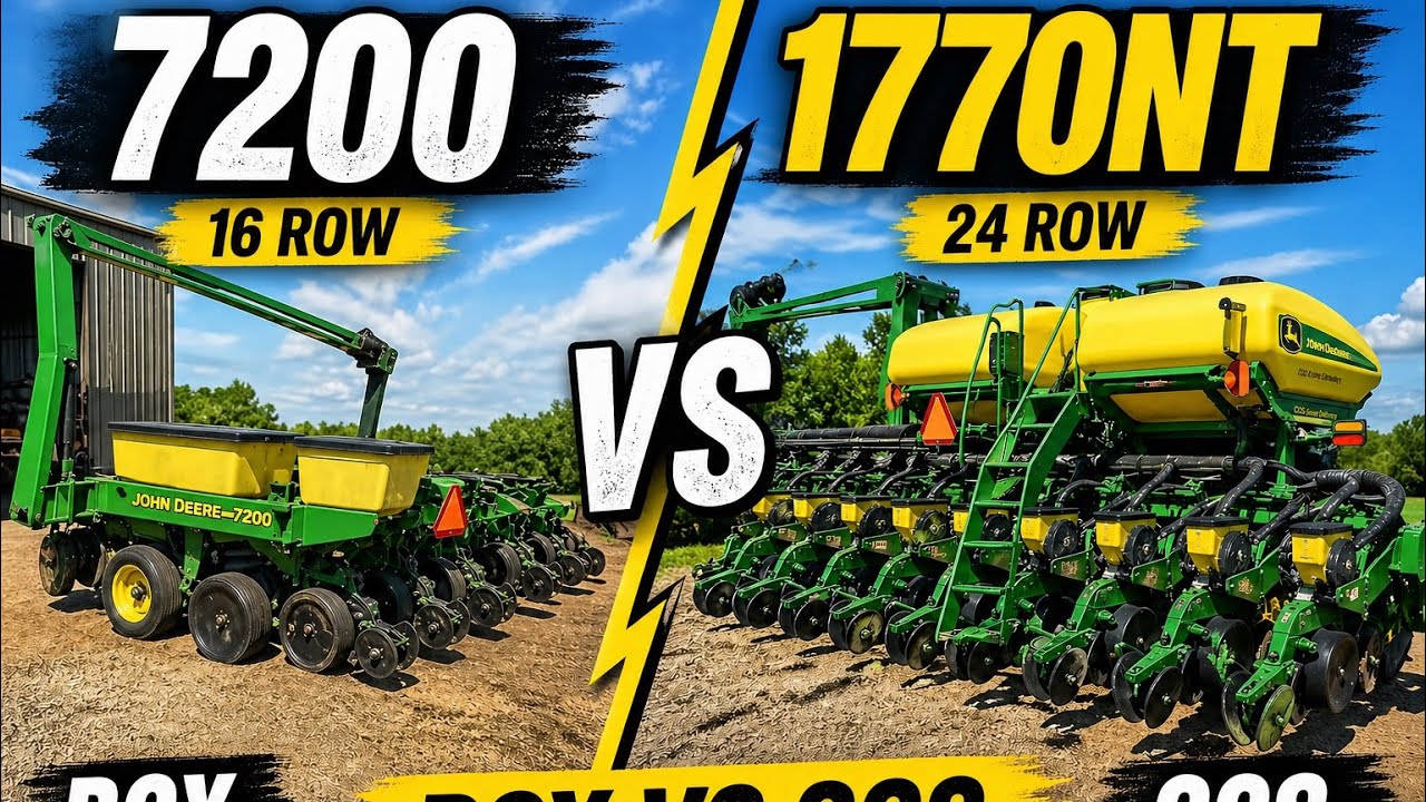John Deere 7200 Box vs 1770NT CCS Planter | Electric vs Ground Drive (Which Is Better?)