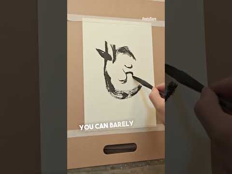Artist Draws Trump Using Just Five Letters—T-R-U-M-P