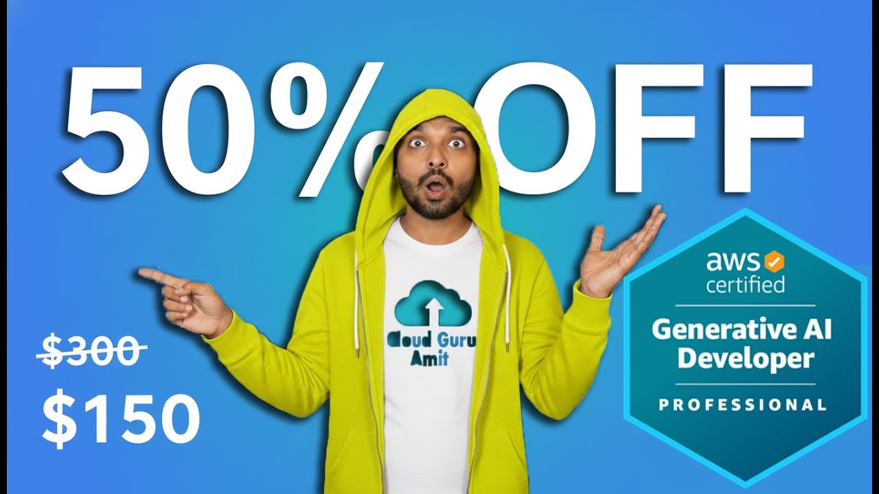 50% OFF AWS Generative AI Developer - Professional Certification for LIMITED TIME !