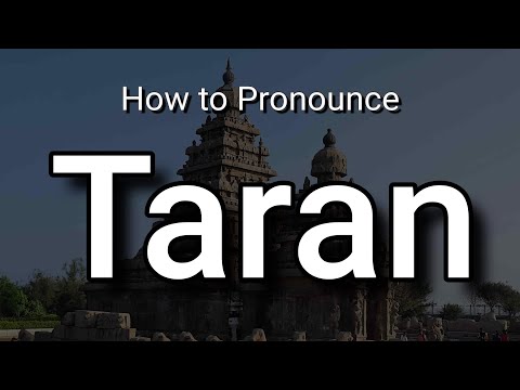 Taran - Pronunciation and Meaning