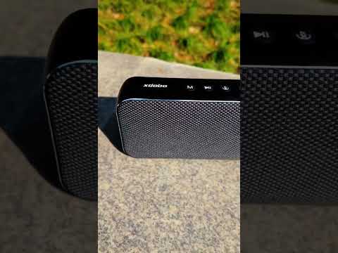 xdobo Luxe Bluetooth speaker #xdobo #speaker #bluetoothspeaker #portablespeaker #outdoorspeaker