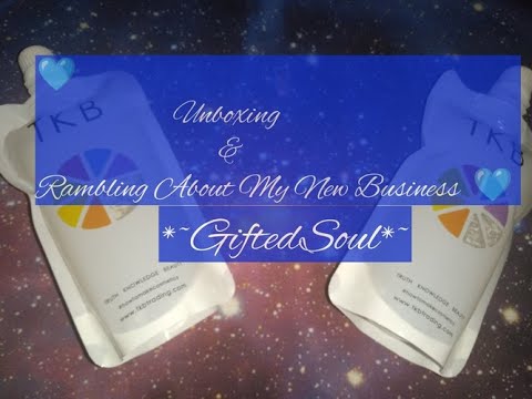 Unboxing TKB Trading 5oz Bags Lip Gloss Base. I've Finally Launched My Business!!