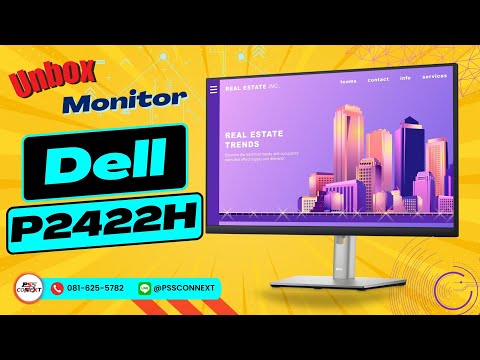 Unbox Dell Monitor P2422H