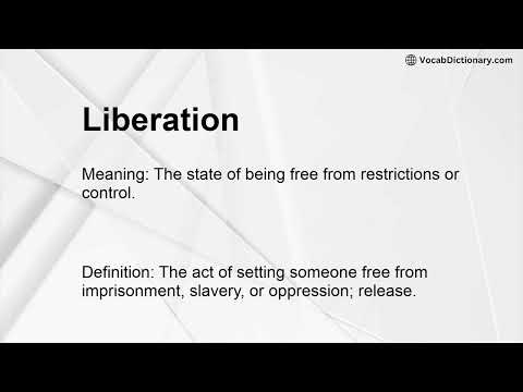 Liberation Meaning