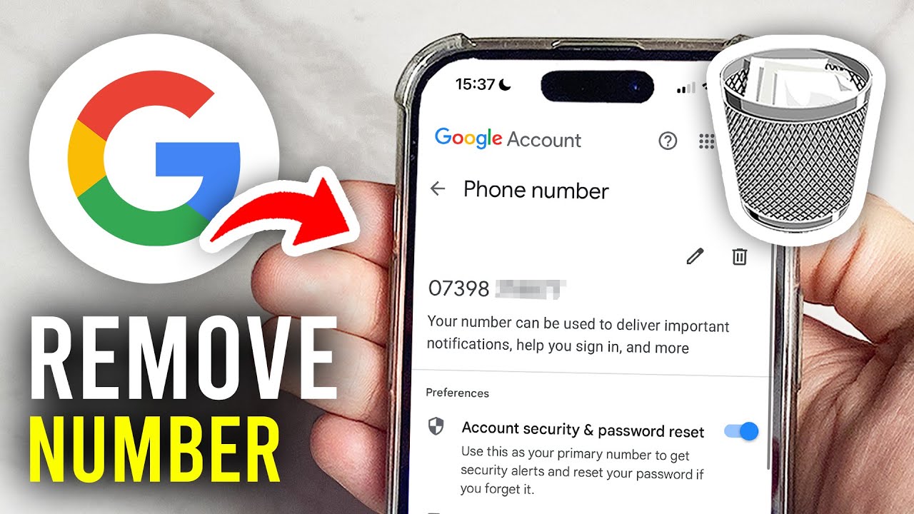 How To Remove Phone Number From Google Account - Full Guide