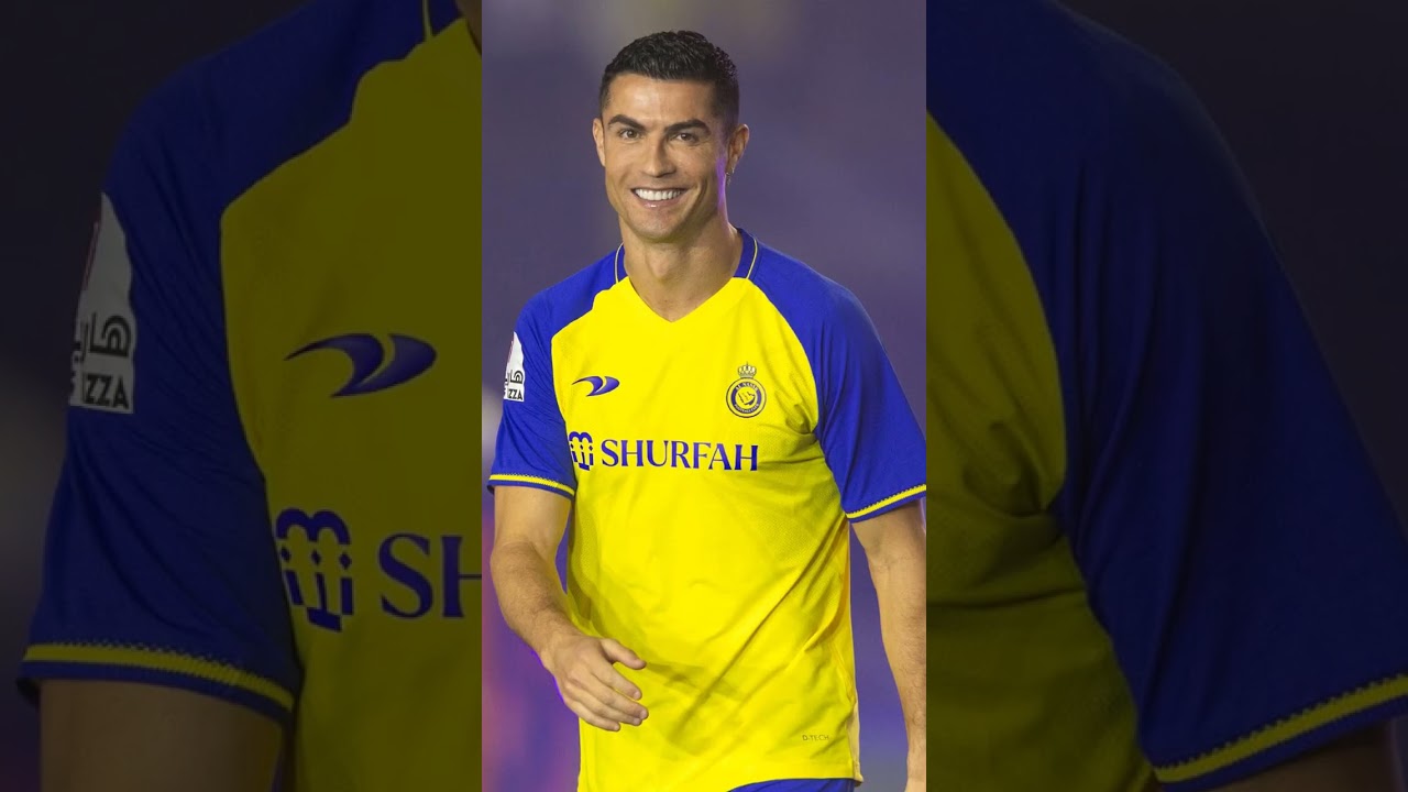 The Best Cristiano Ronaldo Al Nassr yellow kit wallpaper Compilation 2024