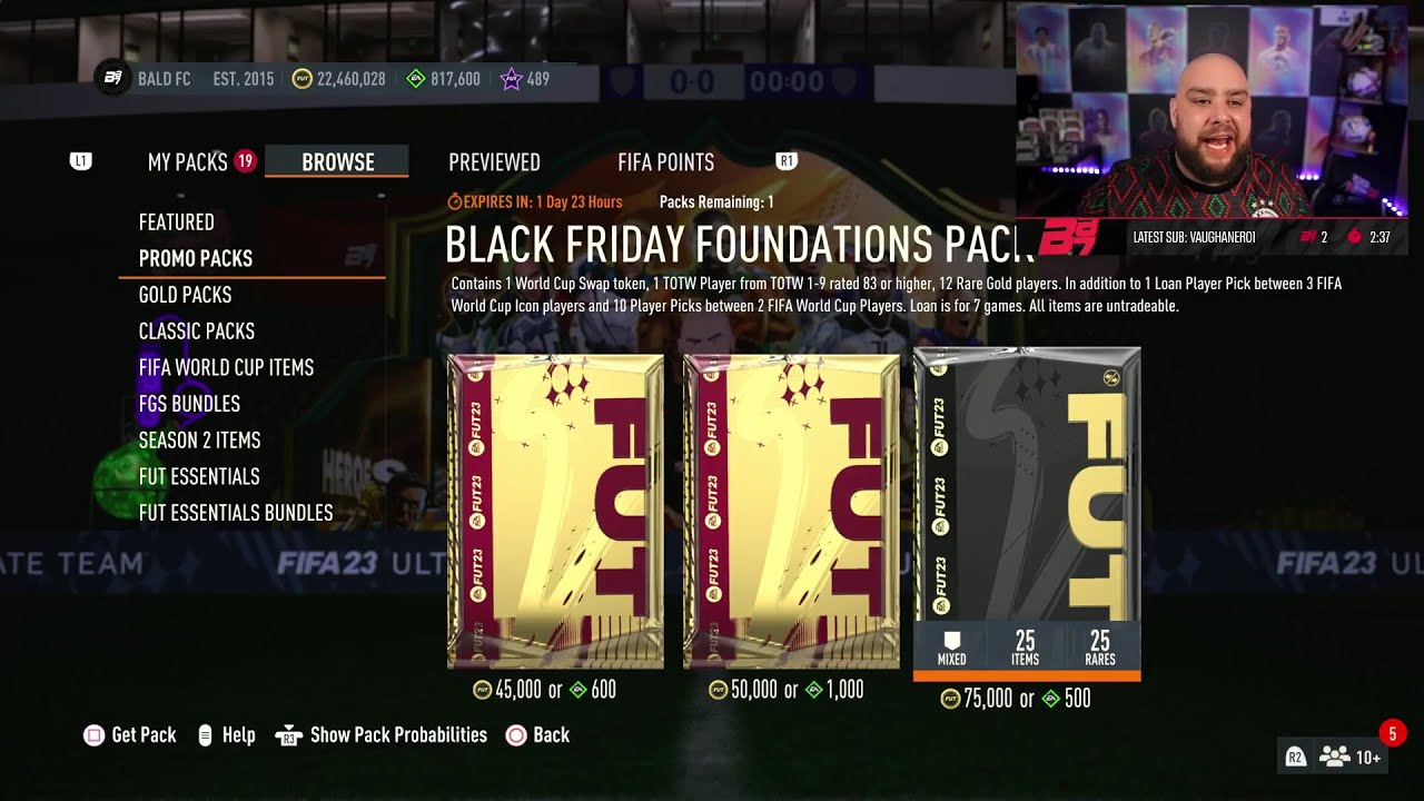 Bateson87 opens Black Friday Foundations Pack