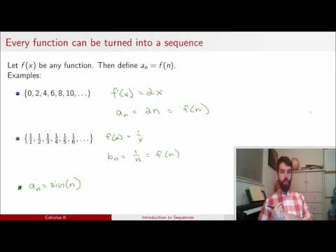 Introduction to Sequences Part I: Definition, Examples, and Convergence