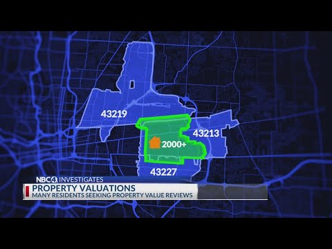 Which areas of Franklin County successfully appealed rising property values