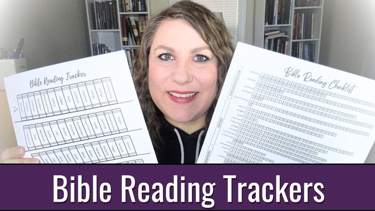 FREE Bible Reading Tracker Printable (Stay Organized in Your Bible Study!) | Amanda Brown