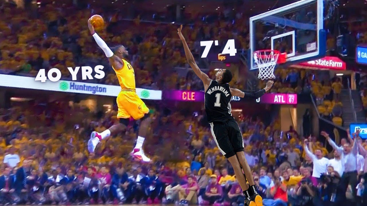 NBA BEST MONSTER POSTER DUNKS