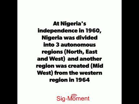 History of State Creation in Nigeria