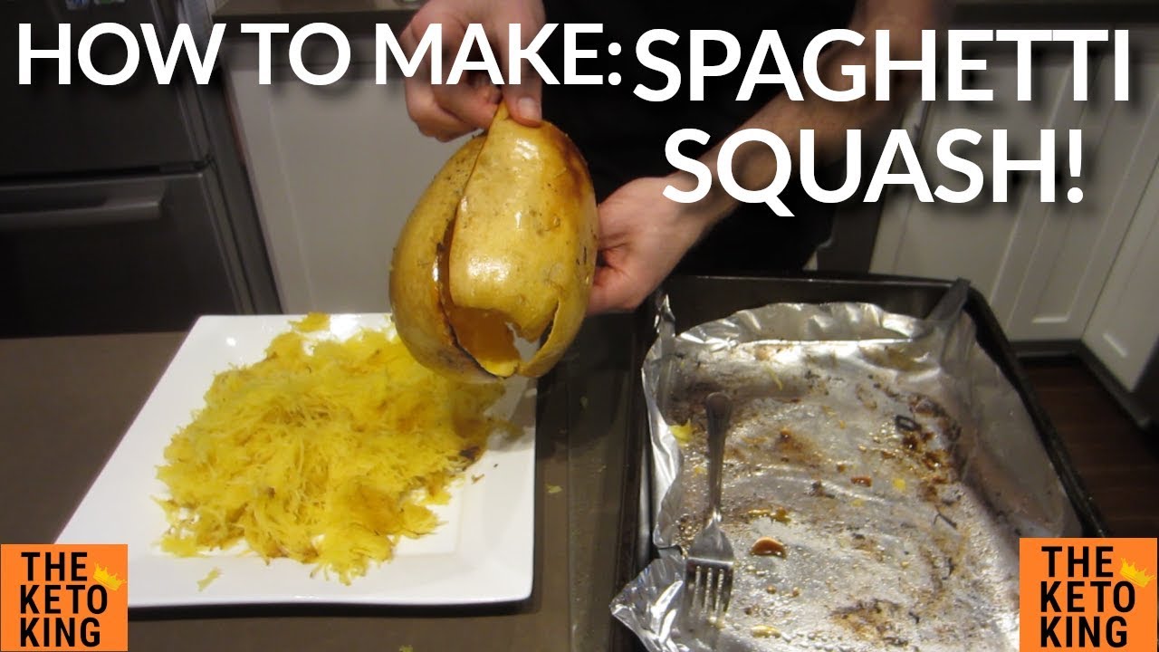 How to make Spaghetti Squash | What Is Spaghetti Squash | How To Cook Spaghetti Squash | Low Carb