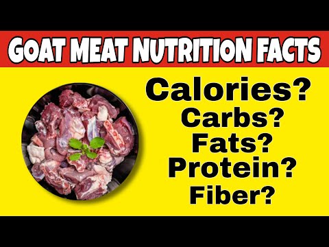 ✅ Nutrition Facts of Goat Meat || Health Benefits of Goat Meat