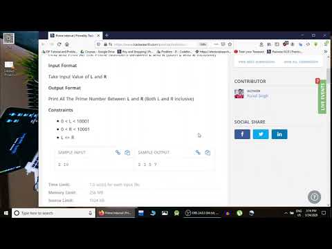L04.1 : Prime Interval (HackerEarth) | Number Theory | CodeNCode