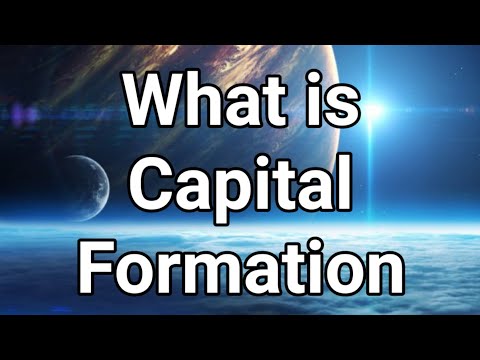 What is Capital Formation. Urdu /English