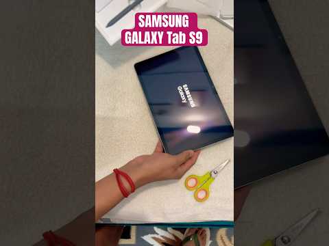 Unboxing Samsung Galaxy Tab S9 FE 27.69 cm #samsung #samsunggalaxy #amazon #amazonfinds #gadgets