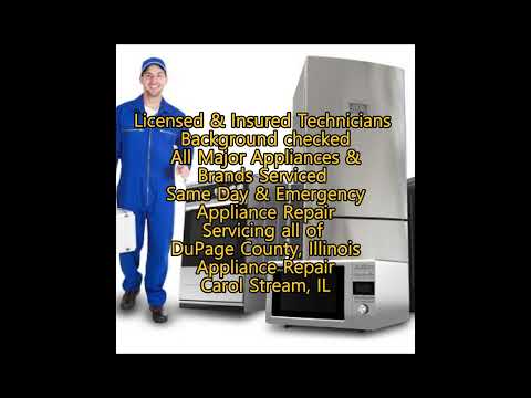Appliance Repair Carol Stream, IL 630-239-1236