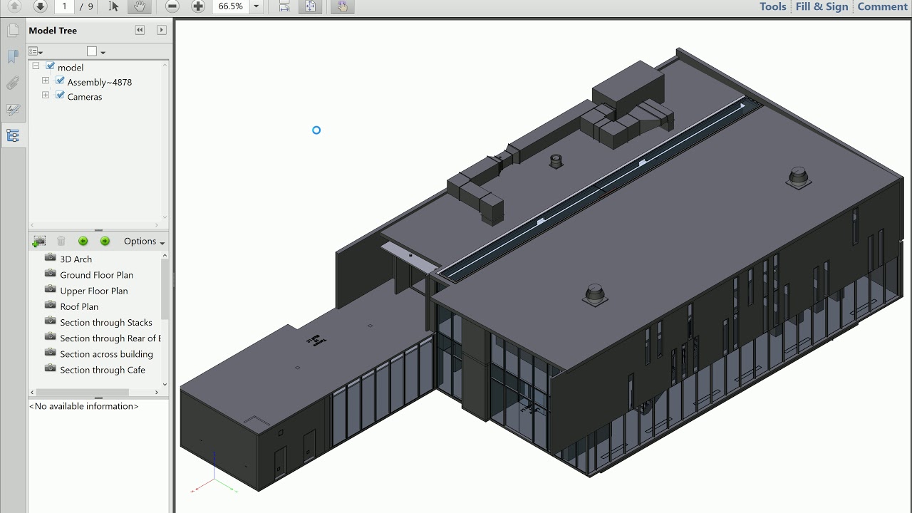 3D PDF for managing Assets, accessible by all