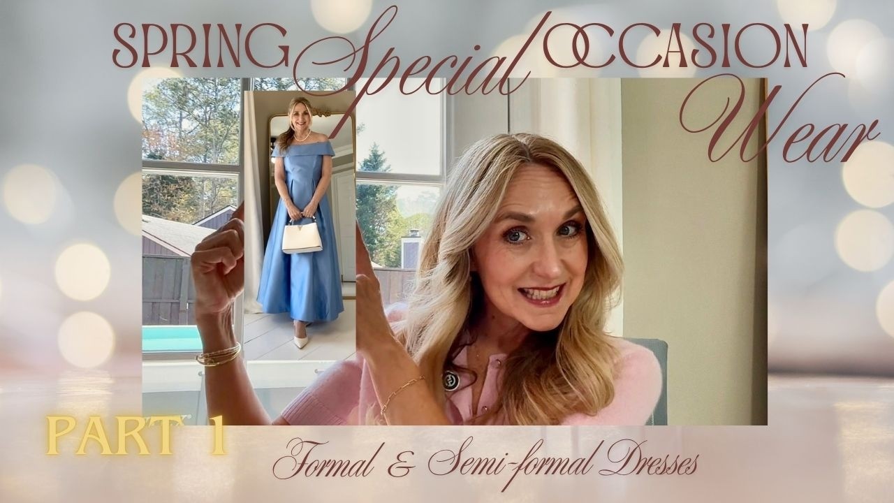 Spring Special Occasion Wear - Part 1 of 3 - Formal & Semi-formal Dresses - @tjmaxx @marshalls