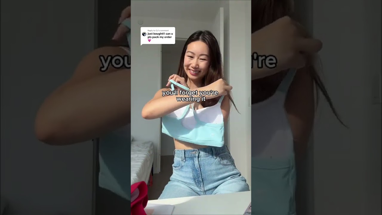 Don’t settle for a training bra!! It’s my dream to help you grow up 💛