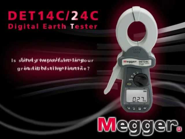 Digital Earth Clamp - DET24C Megger Digital Earth Clamp Manufacturer ...