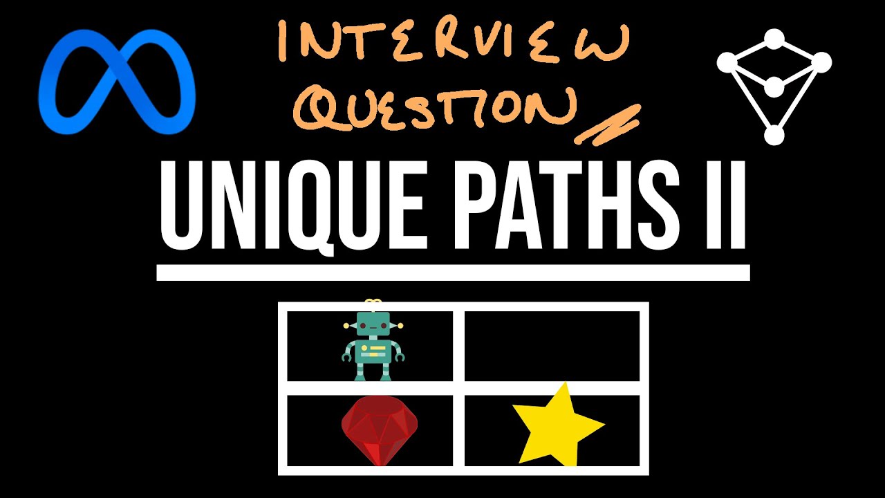 Unique Paths II - LeetCode 63 - JavaScript